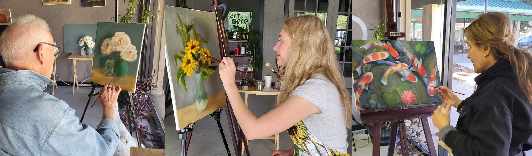 Floral Oil Painting Class