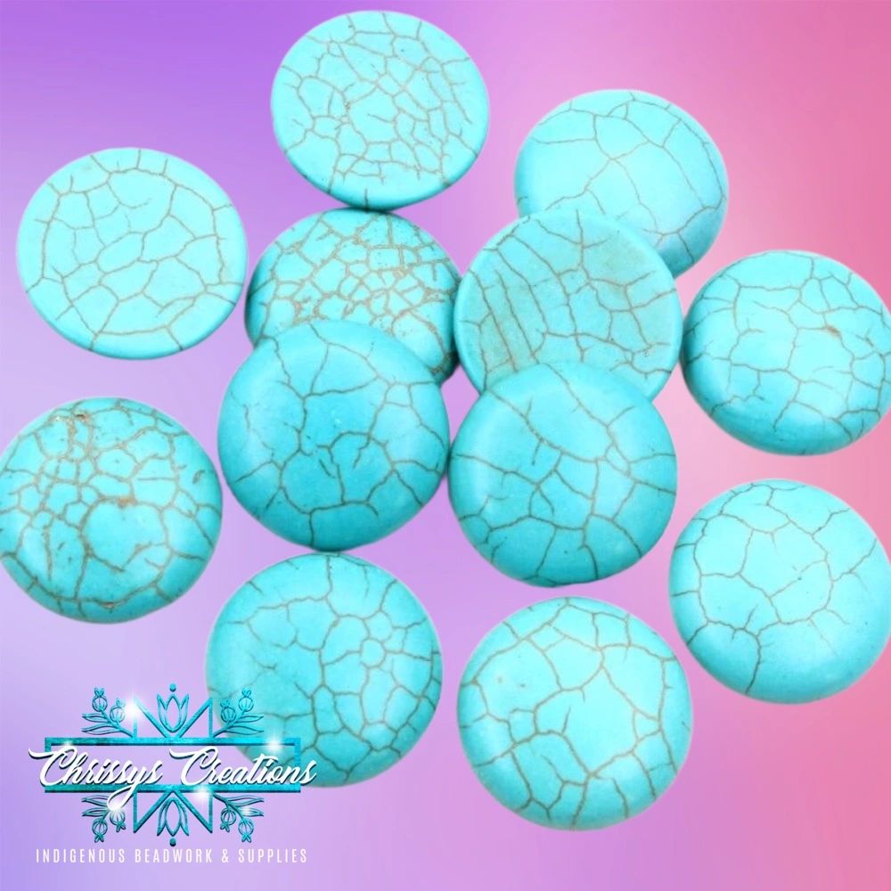 Turquoise Round Stones