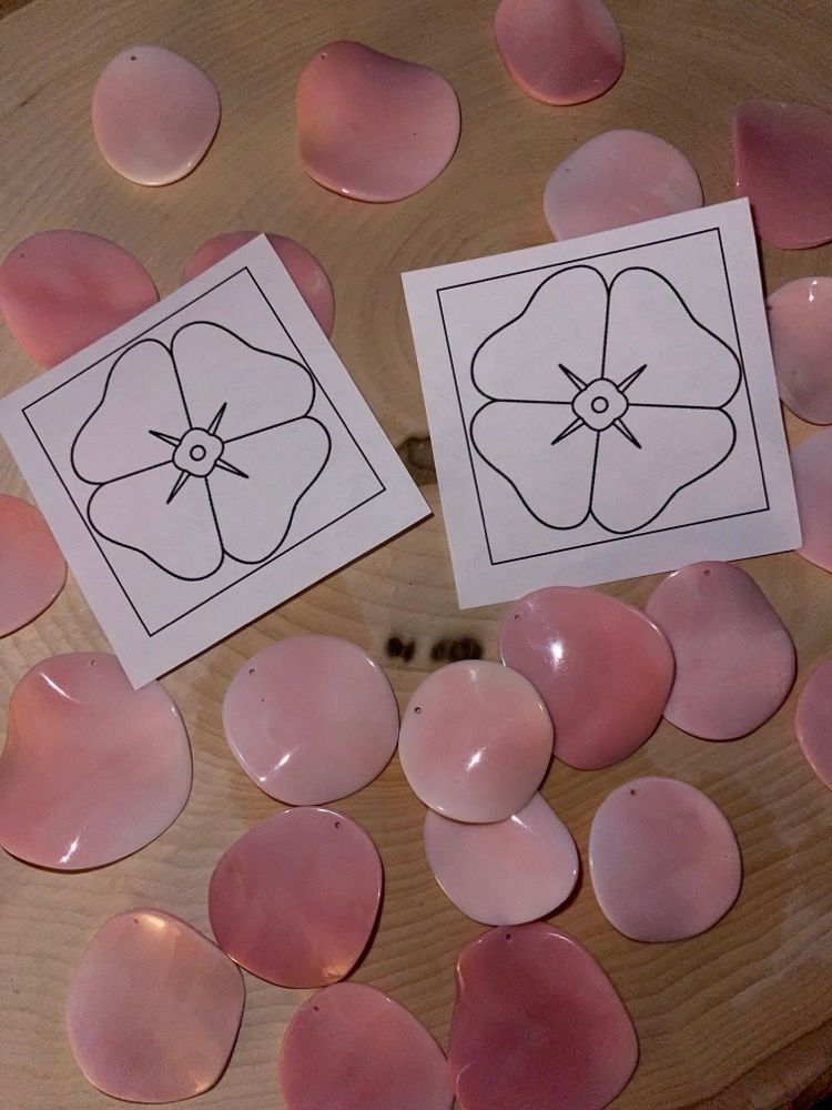 2” Beading Template; D3