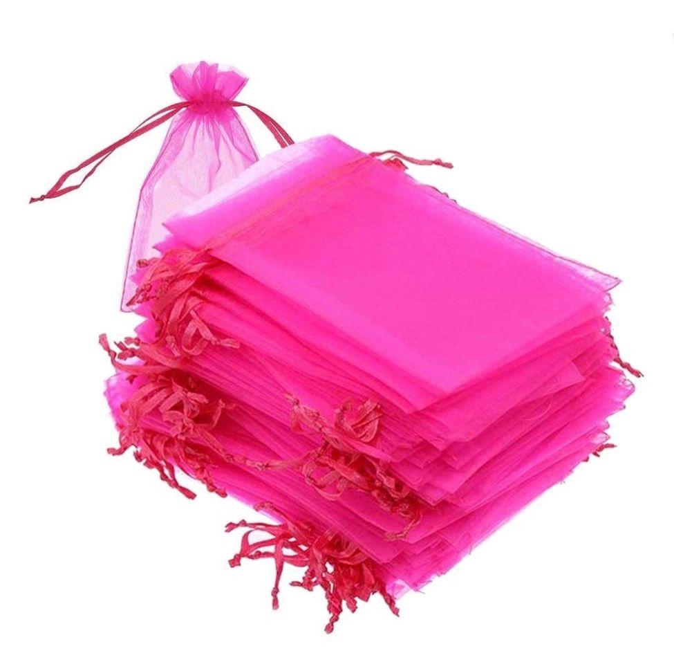 4x6” Organza Drawstring Bags