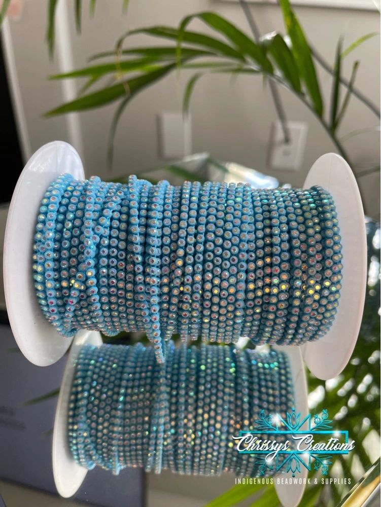 Ss6 Sky Blue; AB Stone