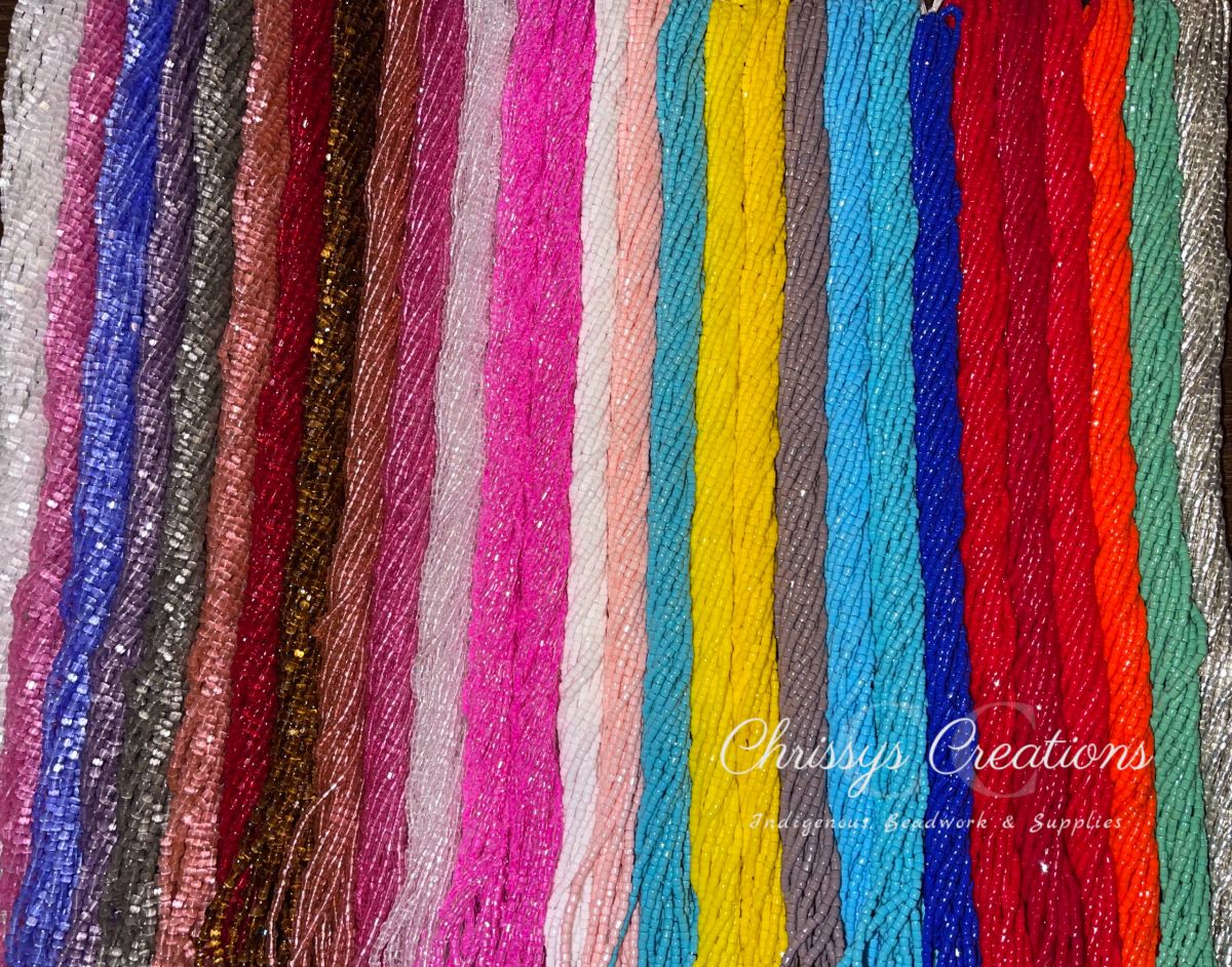 9/0 Tri-Cut Beads