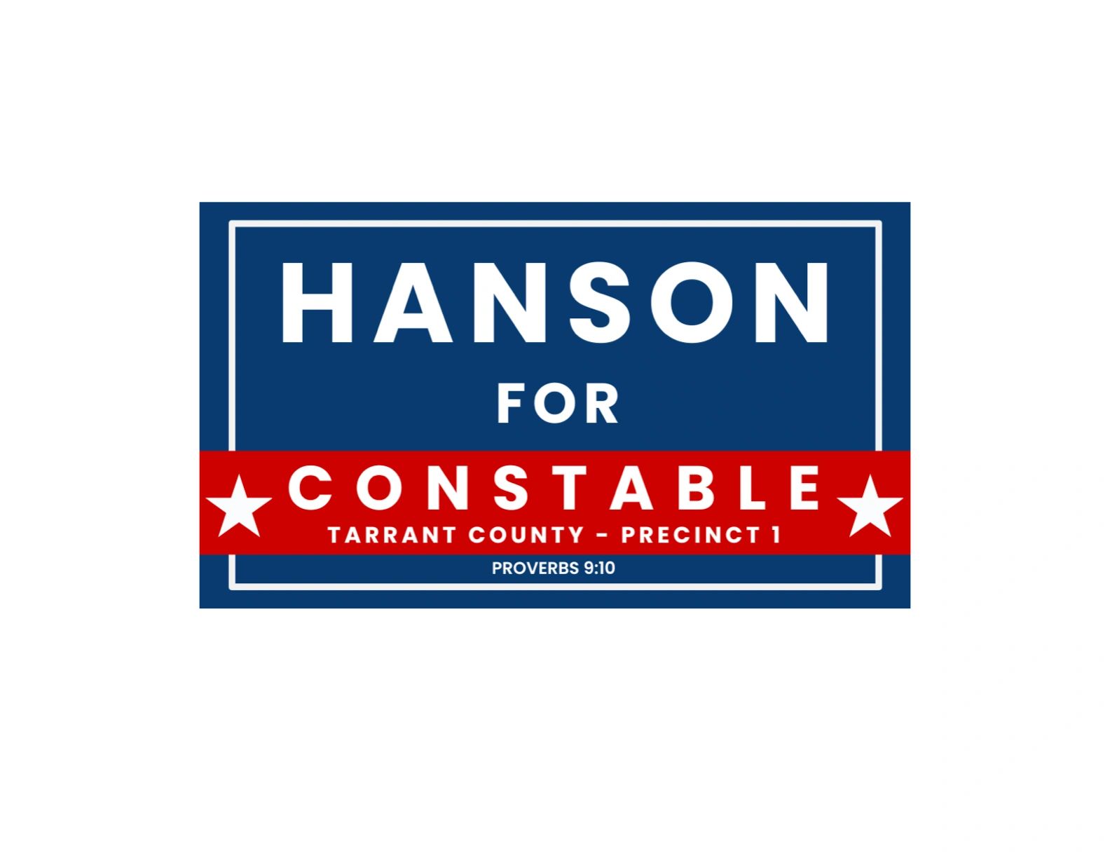 Adam Hanson for Constable