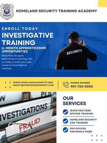 Homeland Security Training Academy