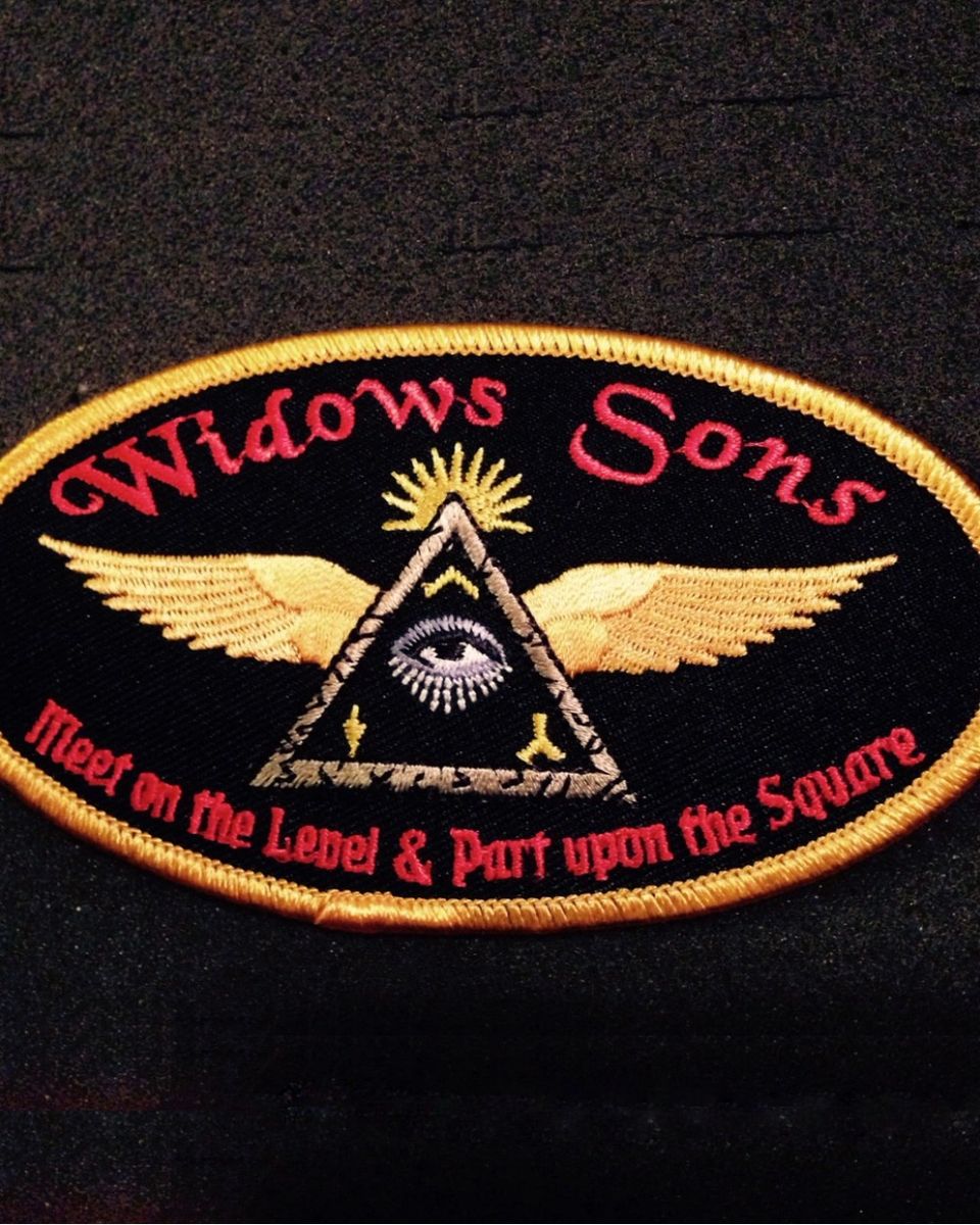 Widows Sons Patch 3 INCHES