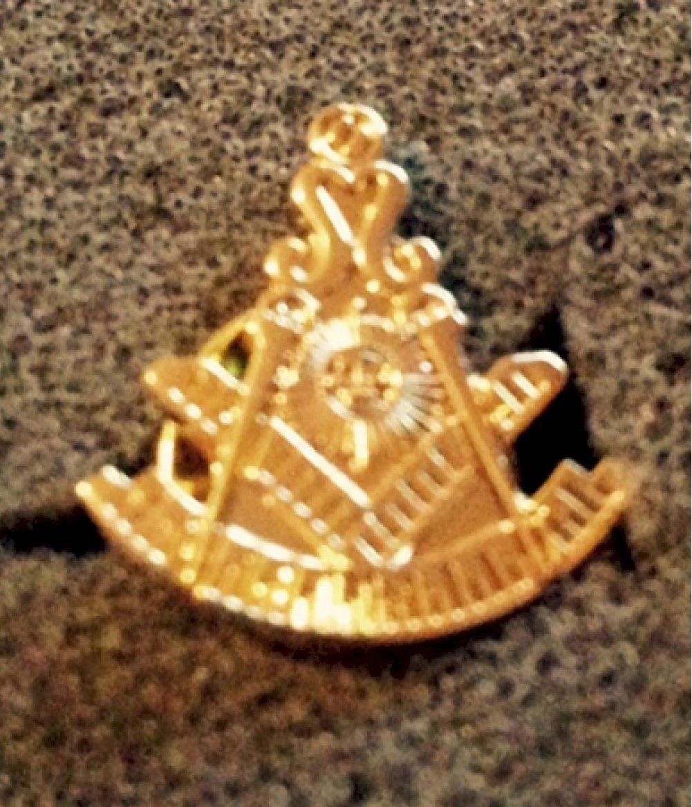 Past master pin med size