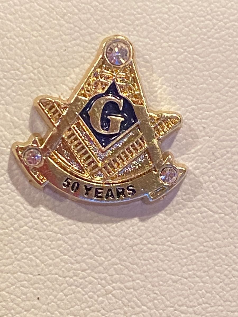 50 Year pin