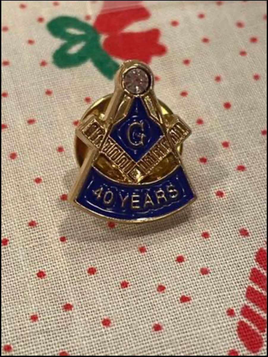 40 Year pin