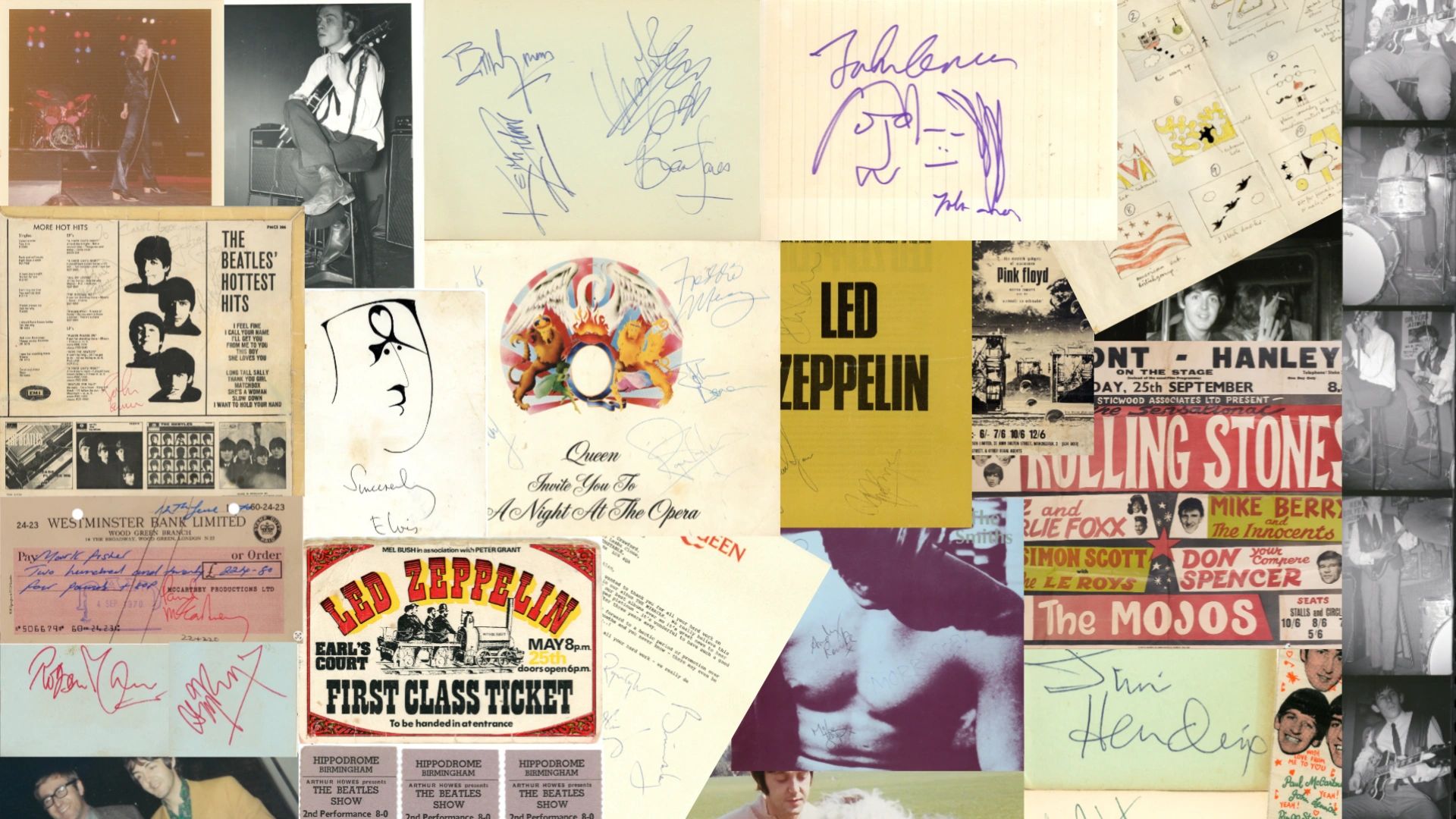 Fab Four memorabilia - The Beatles Autographs for Sale, Music ...