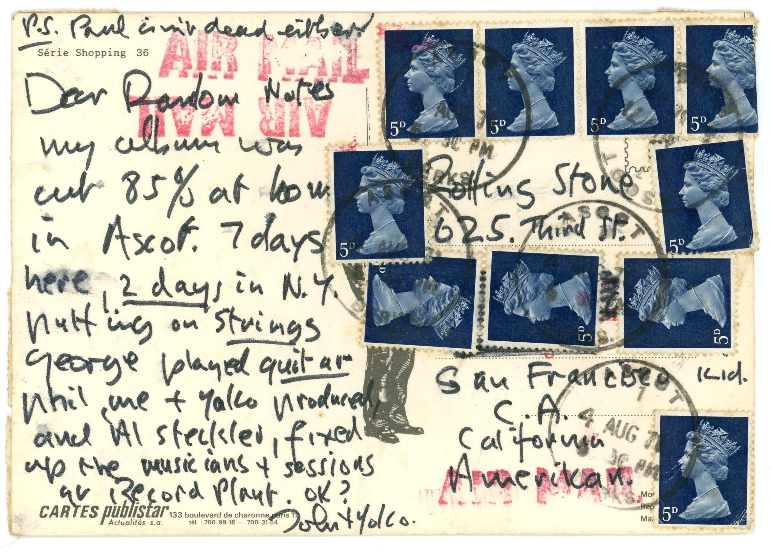 Fab Four Memorabilia Ltd - Rock and Pop Memorabilia, Authentic Beatles ...