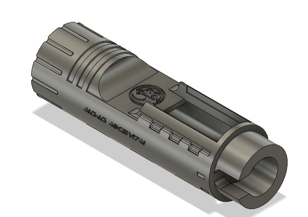 2.0 Scrapflex Proffie Chassis with a 1.24" Diameter for MHS Handle STL File