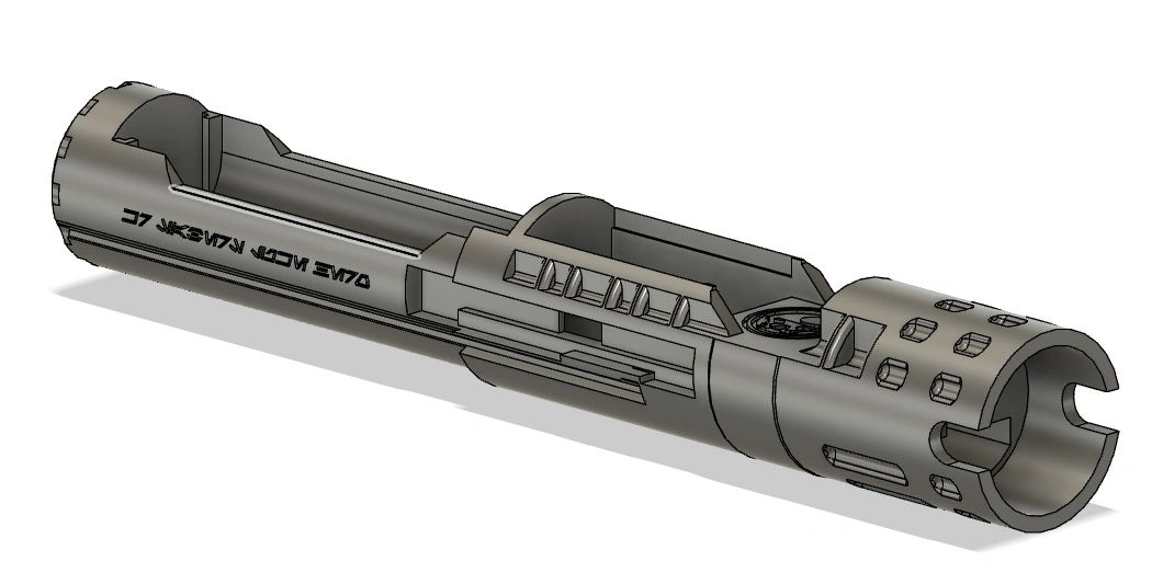 KR Sabers Luke Hero Chassis STL Proffie