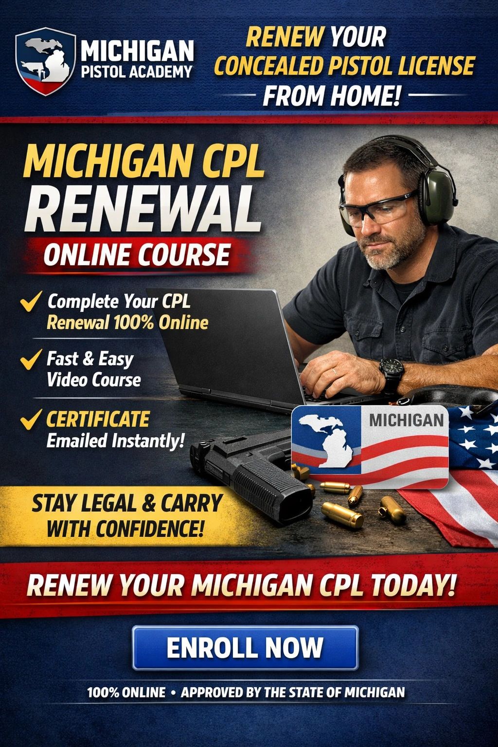 Understanding the Contents of Your Michigan CPL Renewal Letter