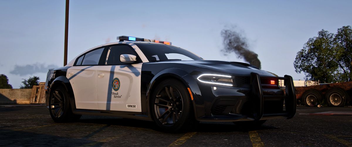 [Debadged]-2021 Dodge Charger SRT Hellcat Redeye LS Police [Police]