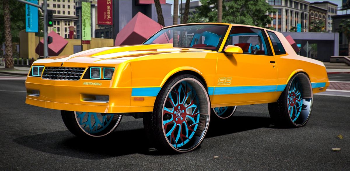 1988 Chevrolet Monte Carlo SS On Rucci Grip's