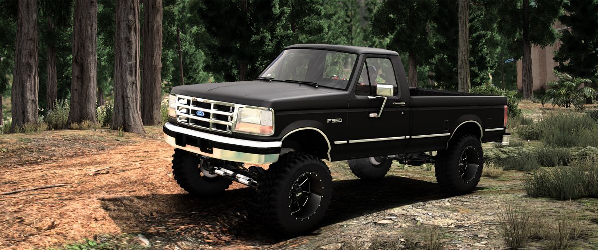 1997 Ford F350 Single Cab Lifted