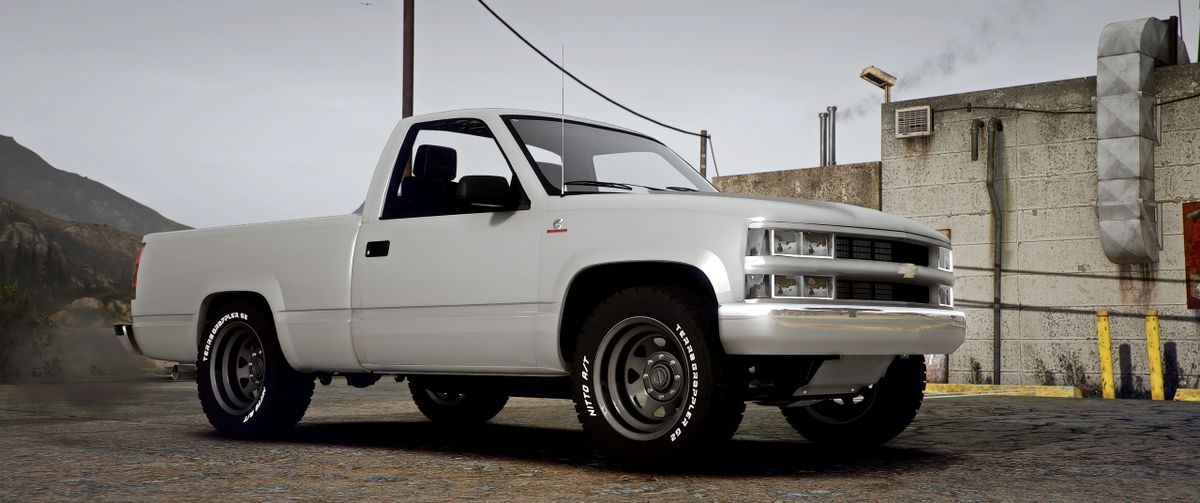 1998 Custom Chevy 2500 Cummins Swapped Lowered