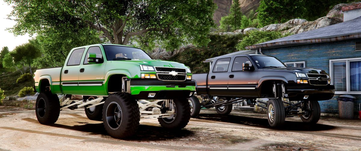 2006 Chevy 2500 Sema Cateye