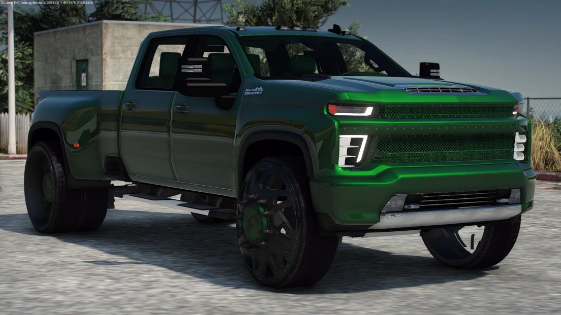 2020 Chevy Silverado 3500 Dually High Country on 30 Forgis