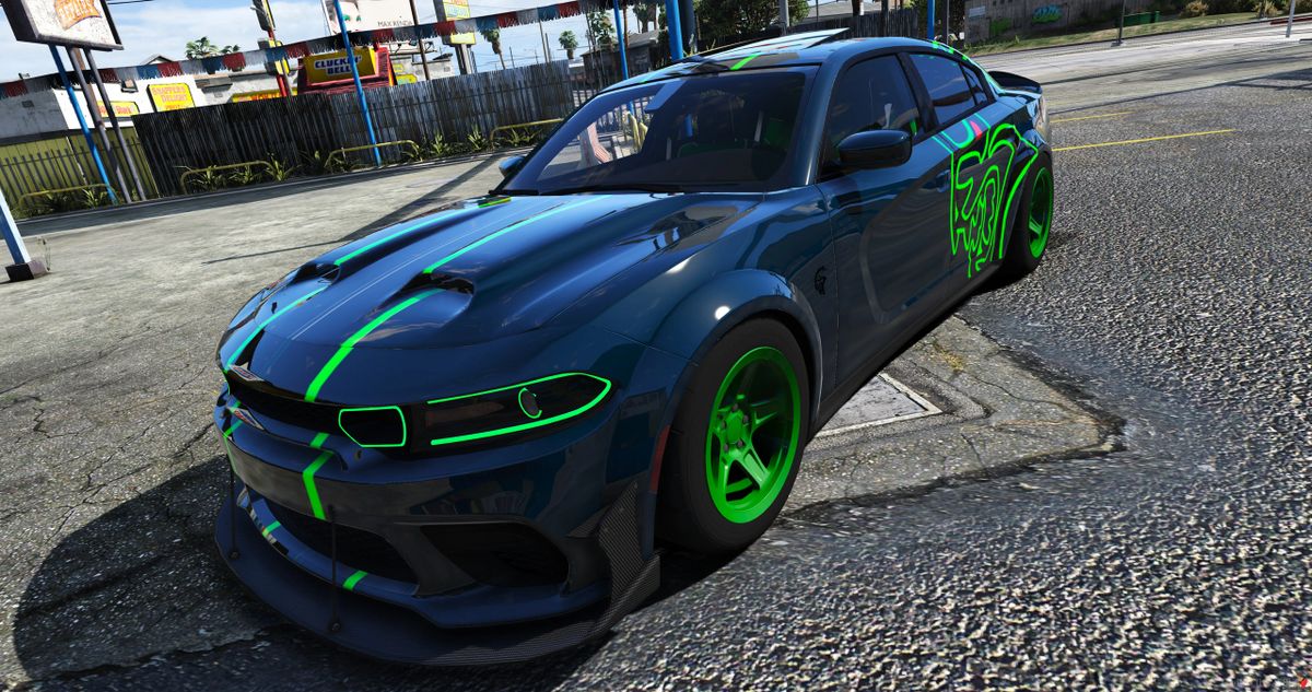 Dodge Charger Widebody Redeye Custom Livery
