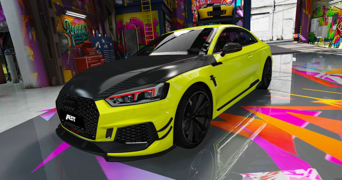 Audi RS5 with GTR Engine