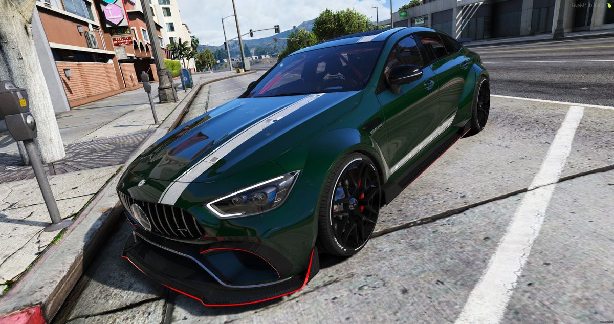 Mercedes GT63 Beast Edition [Animated Lights] [Slider] [6 Seater] [Tuned]