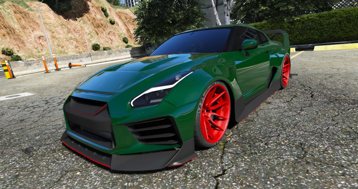 Nissan GTR R35 Hycade [Slider] [4 Seater] [Tuned]