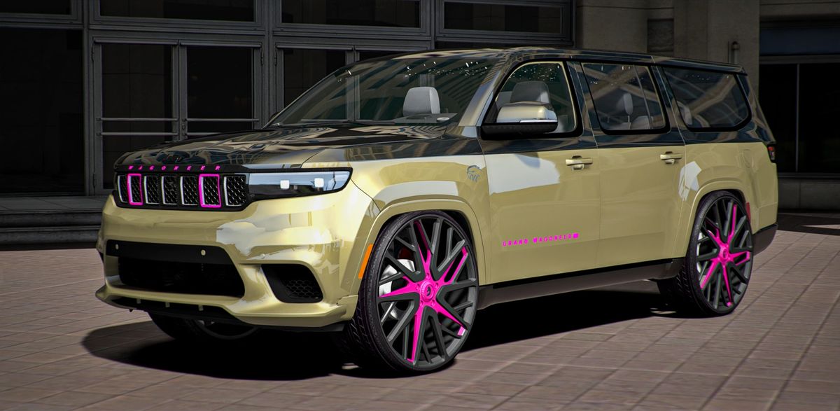 2024 JEEP Grand Wagoneer HELLHAWK on 30 Forgiatos