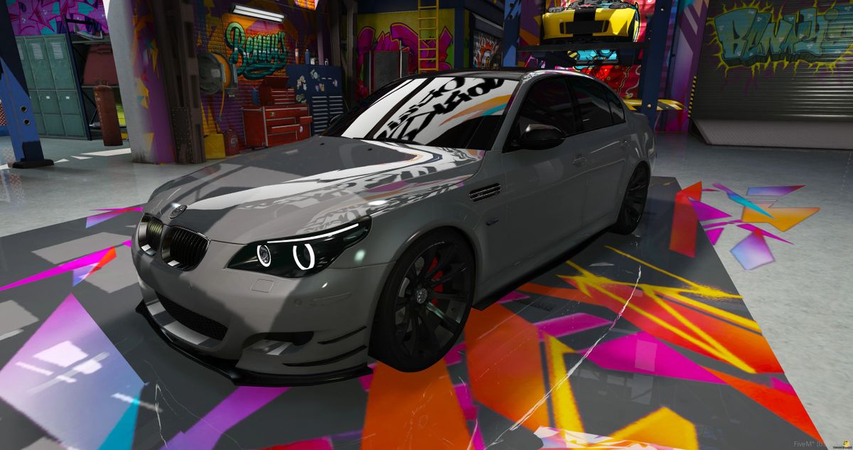 BMW M5 E60 [Animated Sunroof]