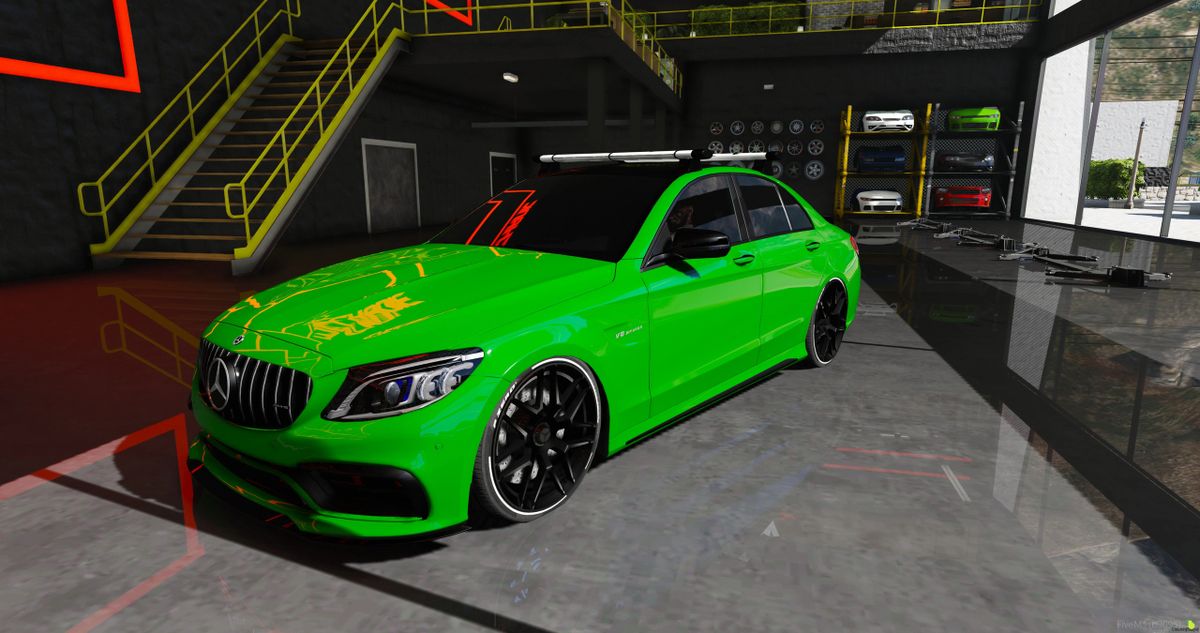 Mercedes AMG C63s Custom V8 Biturbo V2 [Tuned]