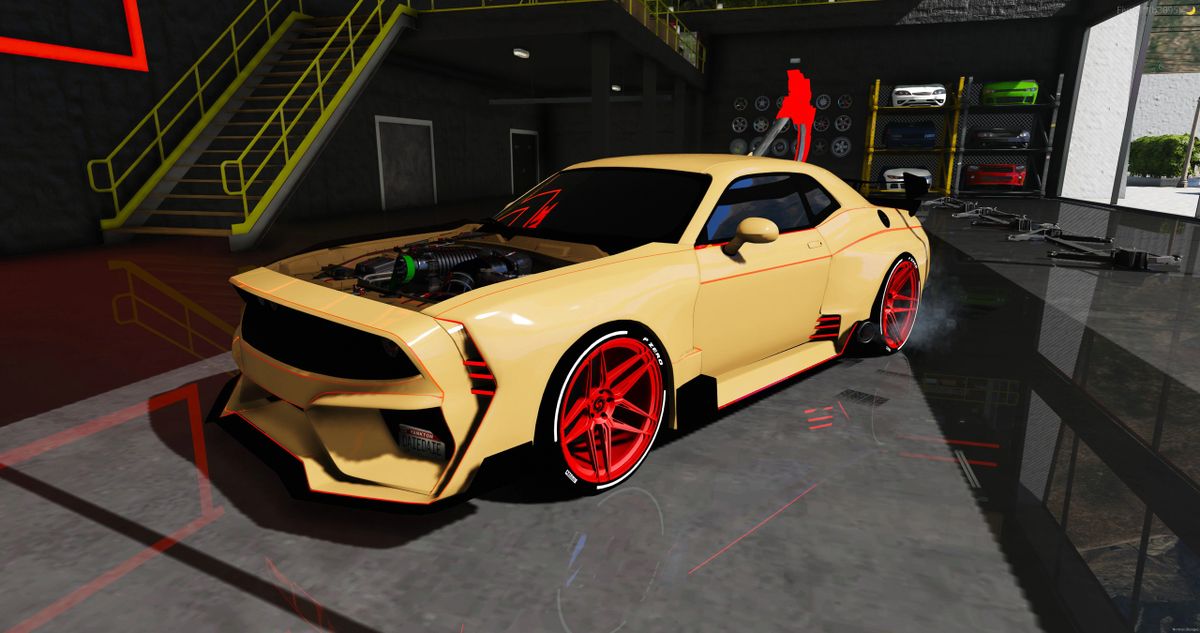 [Debadged]-Custom Dodge Challenger SRT Demon Hycade