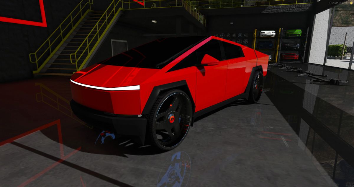 [Debadged]-Tesla Cyber Truck Slimthug [BulletProof]