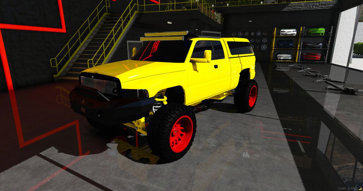 Dodge Ram 2nd Gen Show [BulletProof]