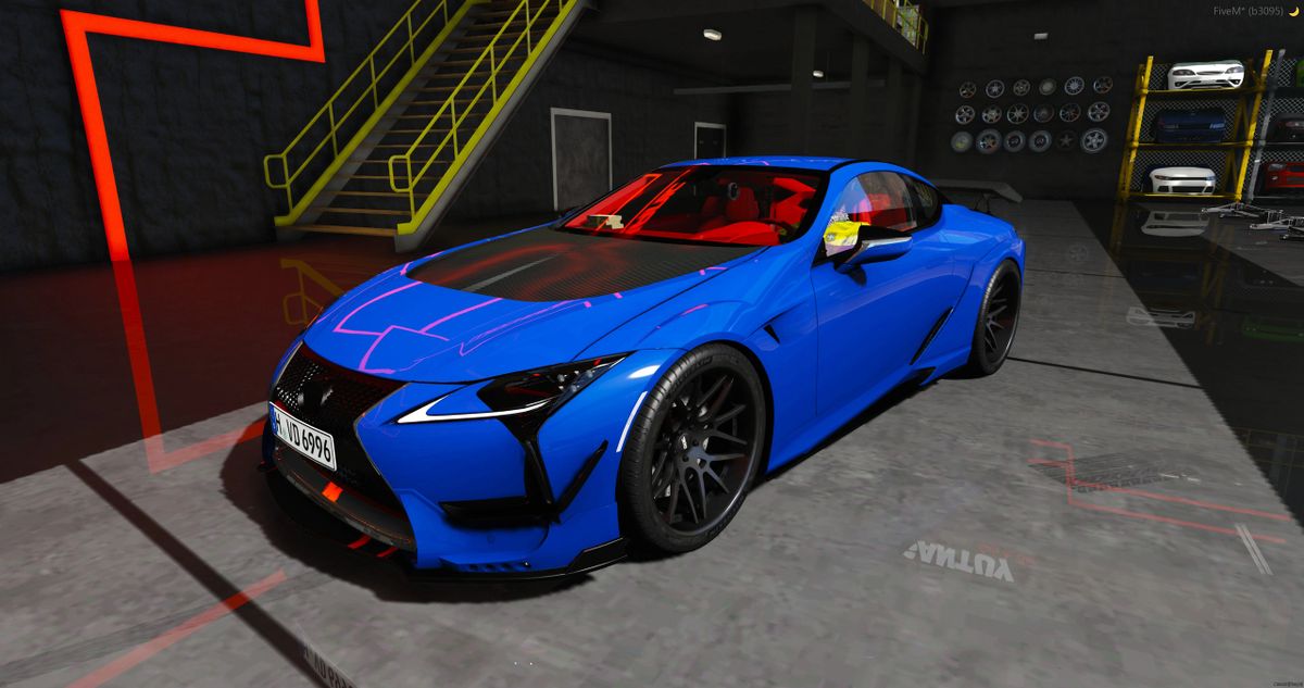 [Debadged]-Lexus LC500 WALD Mafia Edition [Tuned]
