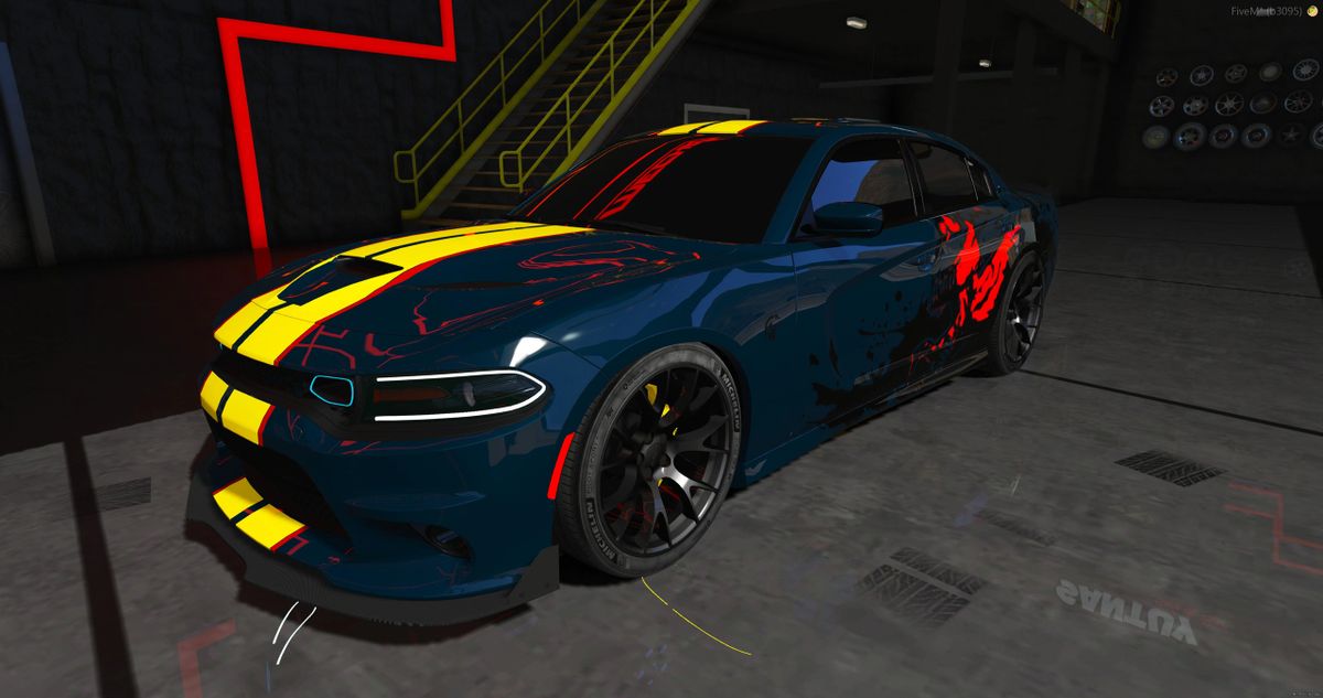 2016 Dodge Charger Hellcat Slimbody Carnage Edition [Animated Sunroof ...