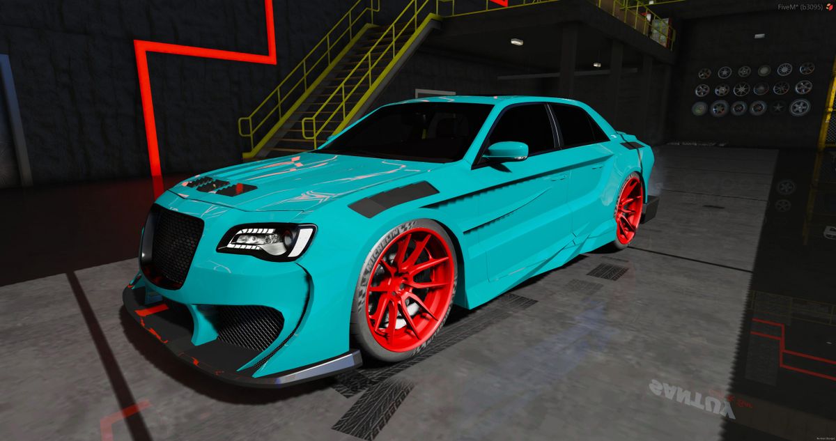 [Debadged]-Chrysler 300 SRT Abflug [Slider] [5 Seater] [Tuned]