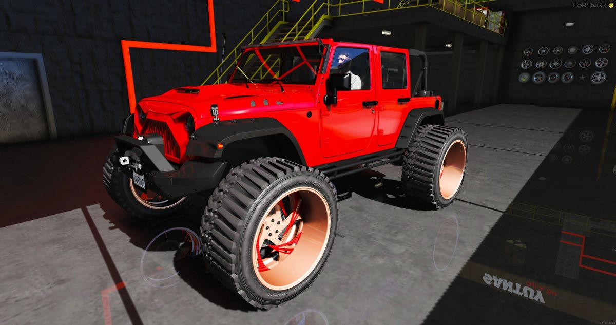 [Debadged]-Jeep Wrangler on 30s Off-Road Hellcat Swap