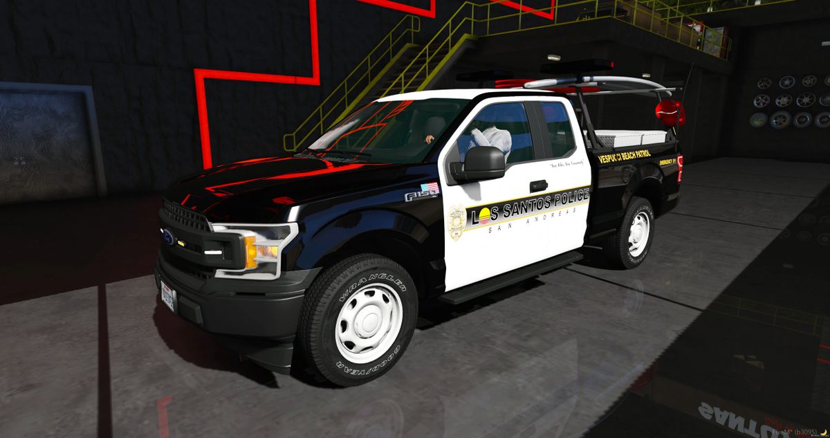 Ford f150 Beach Police 2018 [Slider] [4 Seater] [Police]