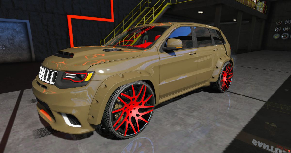 [Debadged]-Jeep Trackhawk Ghoul Custom Widebody