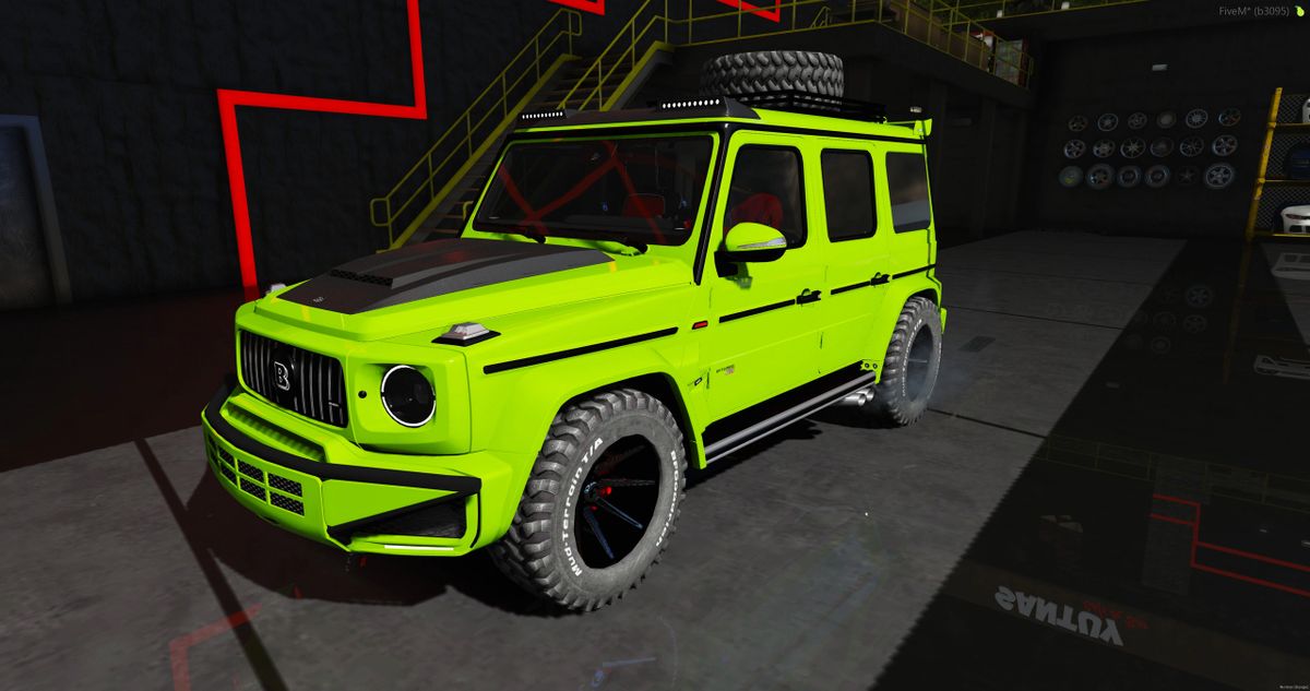 Mercedes G770 Brabus Off-Road