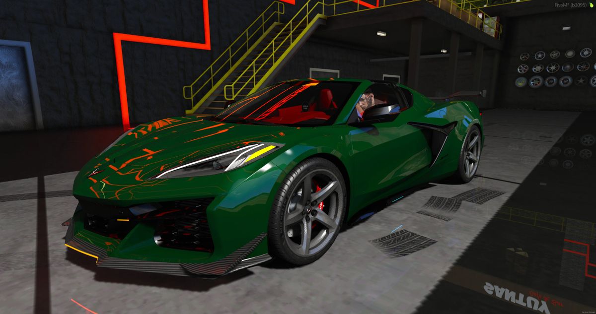 Corvette C8 Z07 Custom LEO [Police]