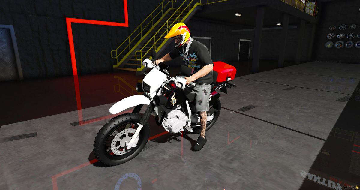 2015 Generic Police Dirtbike [Police]