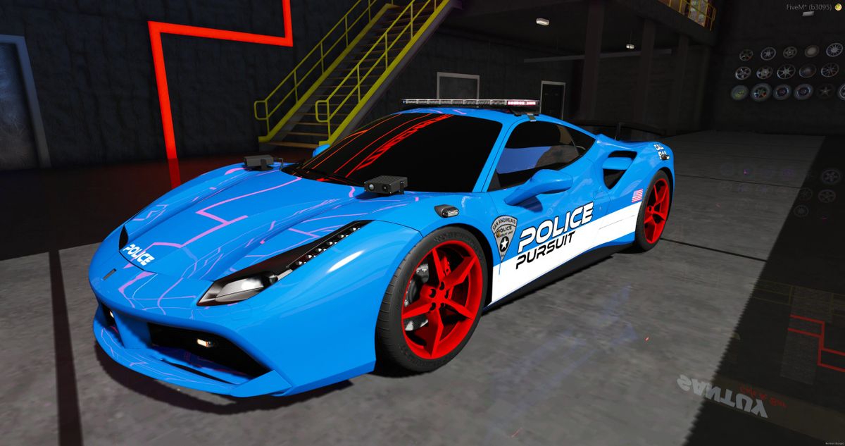 [Non ELS] Ferrari 488 [Police]