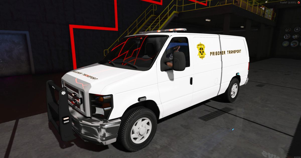[Non ELS] 2011 Prison Van [Police] [Slider] [9 Seater]
