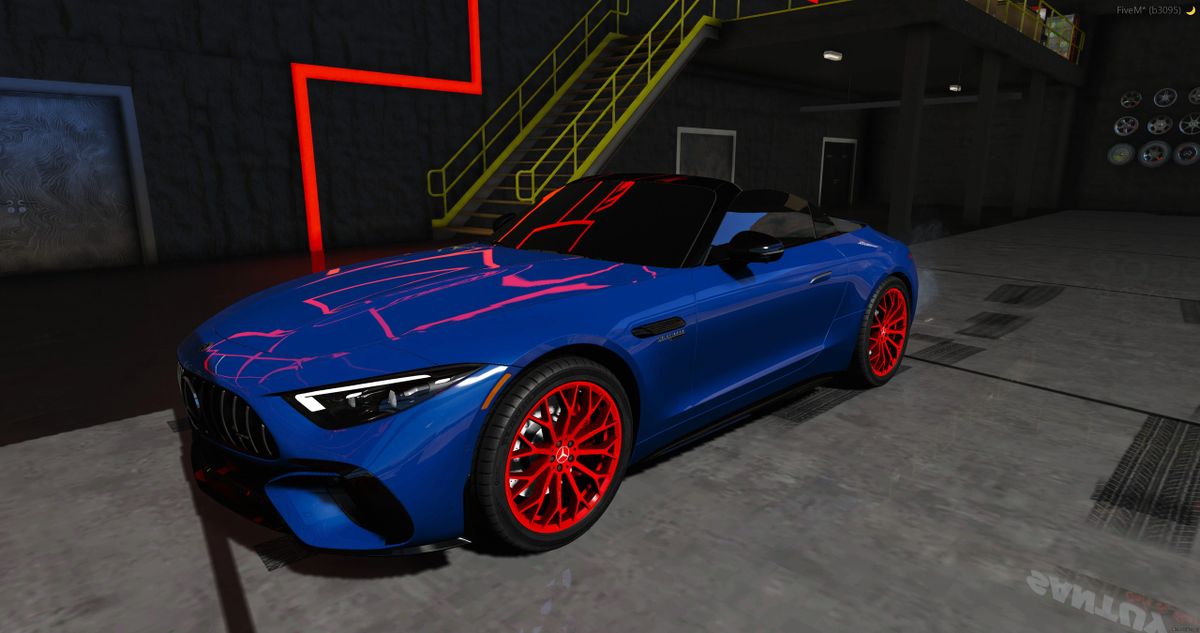 Mercedes AMG SL 63 2021 [Animated Spoiler]