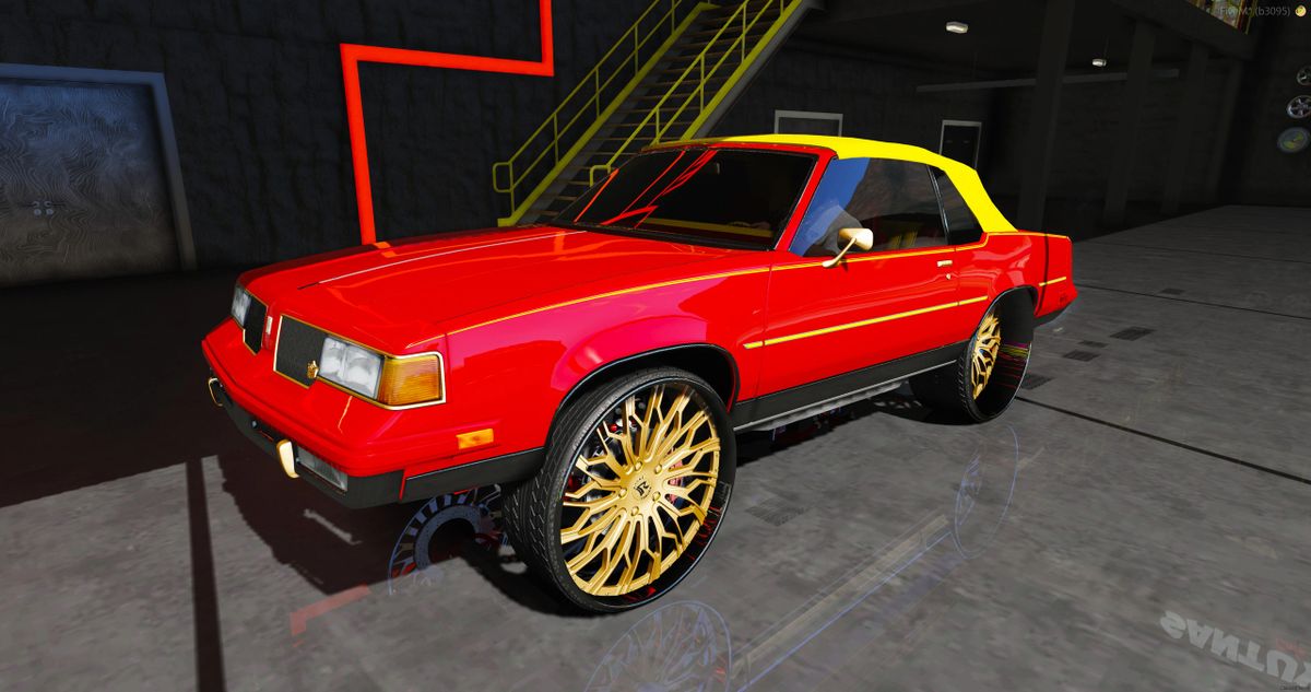 Tiarra Luxury Grilles Oldsmobile Cutlass on Rucci Forged [Animation Roof]