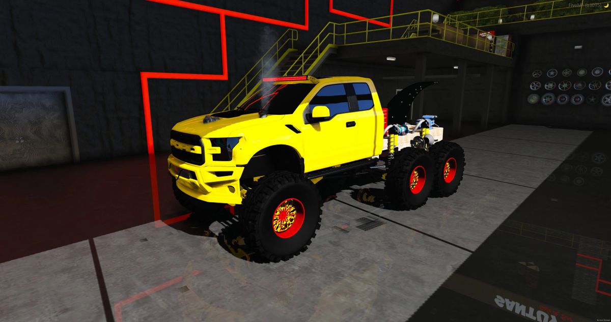 Pandem Raptor Flatbed