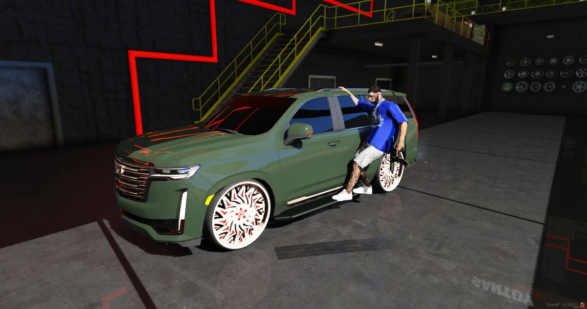 Cadillac Escalade Gang Custom [Slider] [6 Seater]