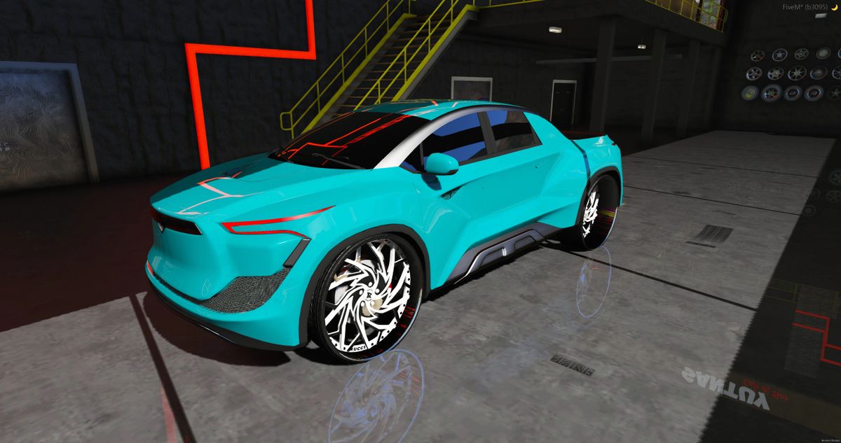 Tesla Model P On Ruccis