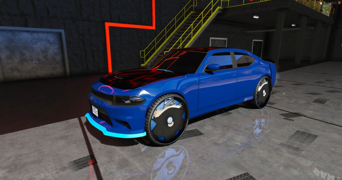 Dodge Charger Face Lifted On Floaters 2008